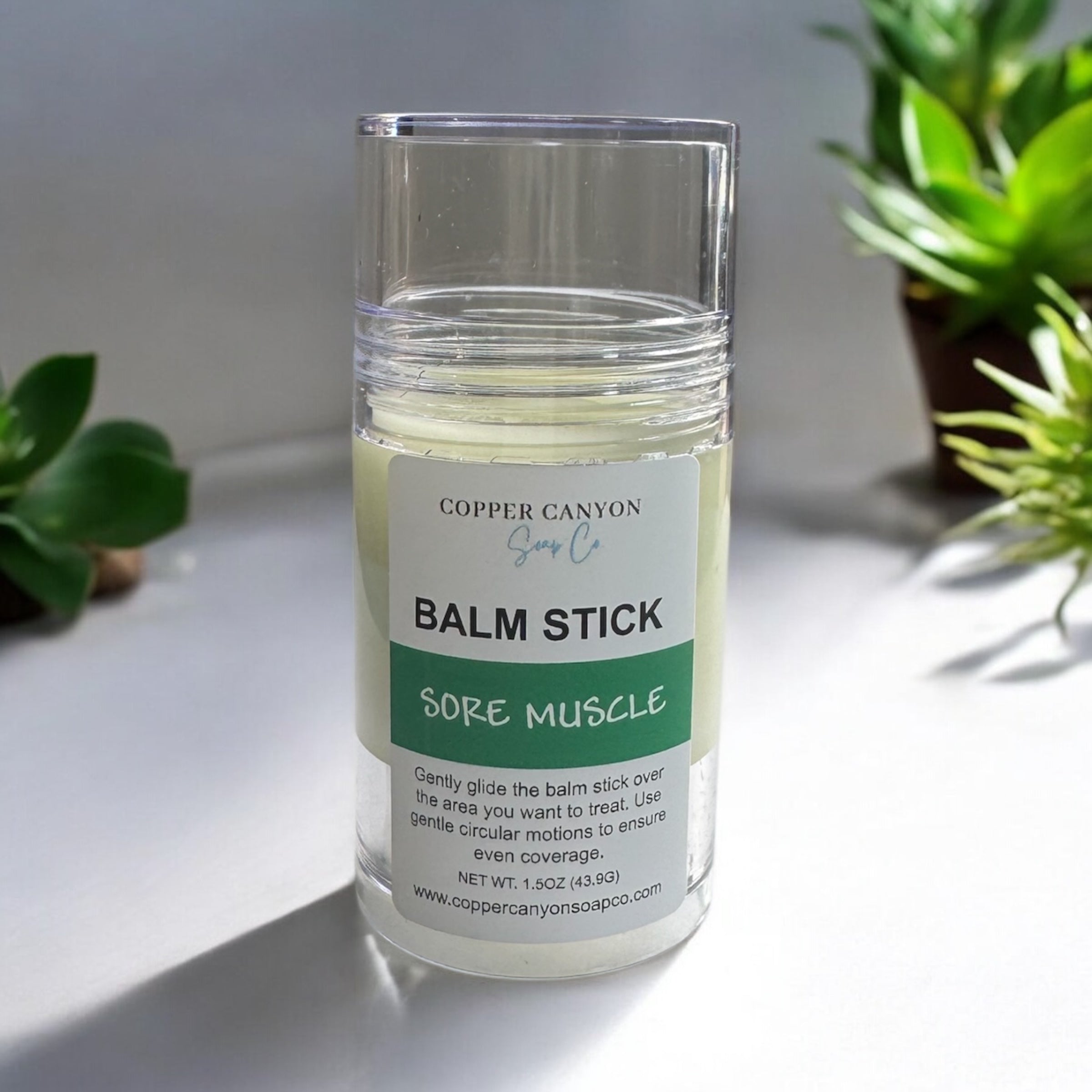 Sore Muscle Balm Stick – Coppercanyonbathco